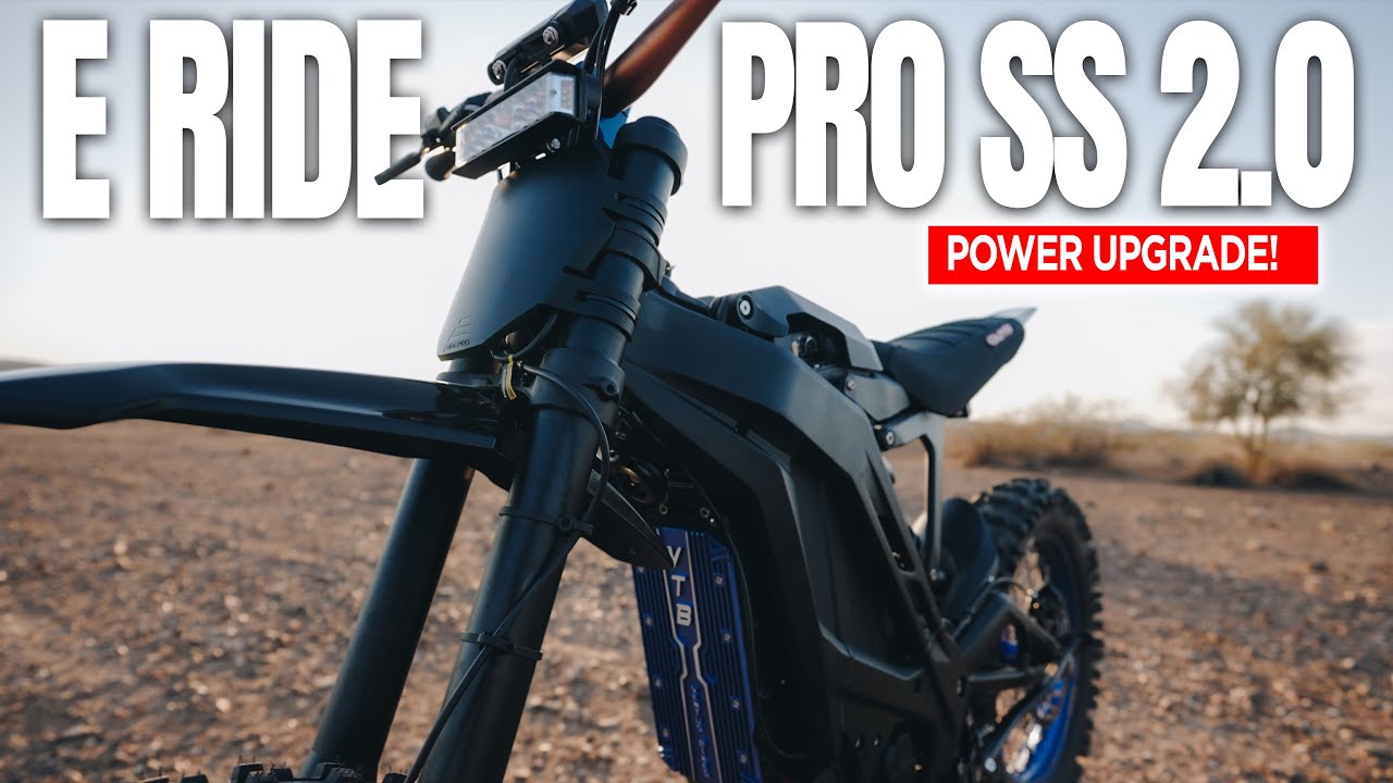 E-Ride Pro SS 2.0 + VTB 9600 = 15kW of Electric Mayhem – Electrix Moto