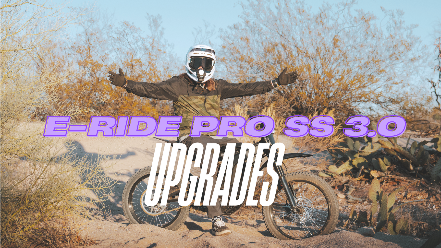 Upgrades to Make Your E RIDE PRO SS 3.0 Even More Epic – Electrix Moto