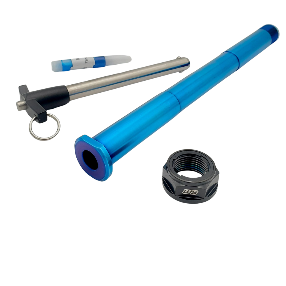Warp 9 Surron Ultra Bee Titanium Rear Axle | Electrix Moto